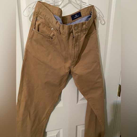 Jeans | Daniel Cremieux Mens Denim Tan Regular Fit Straight Legs Pant Size 33x3 | Poshmark